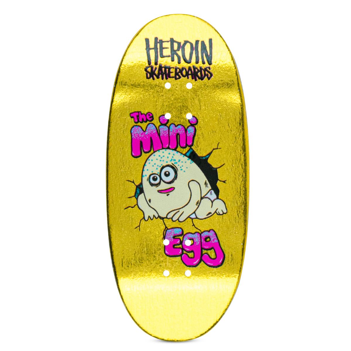 Maple Lab Fingerboard Deck - The Mini Egg Golden Foil – The Vault ...