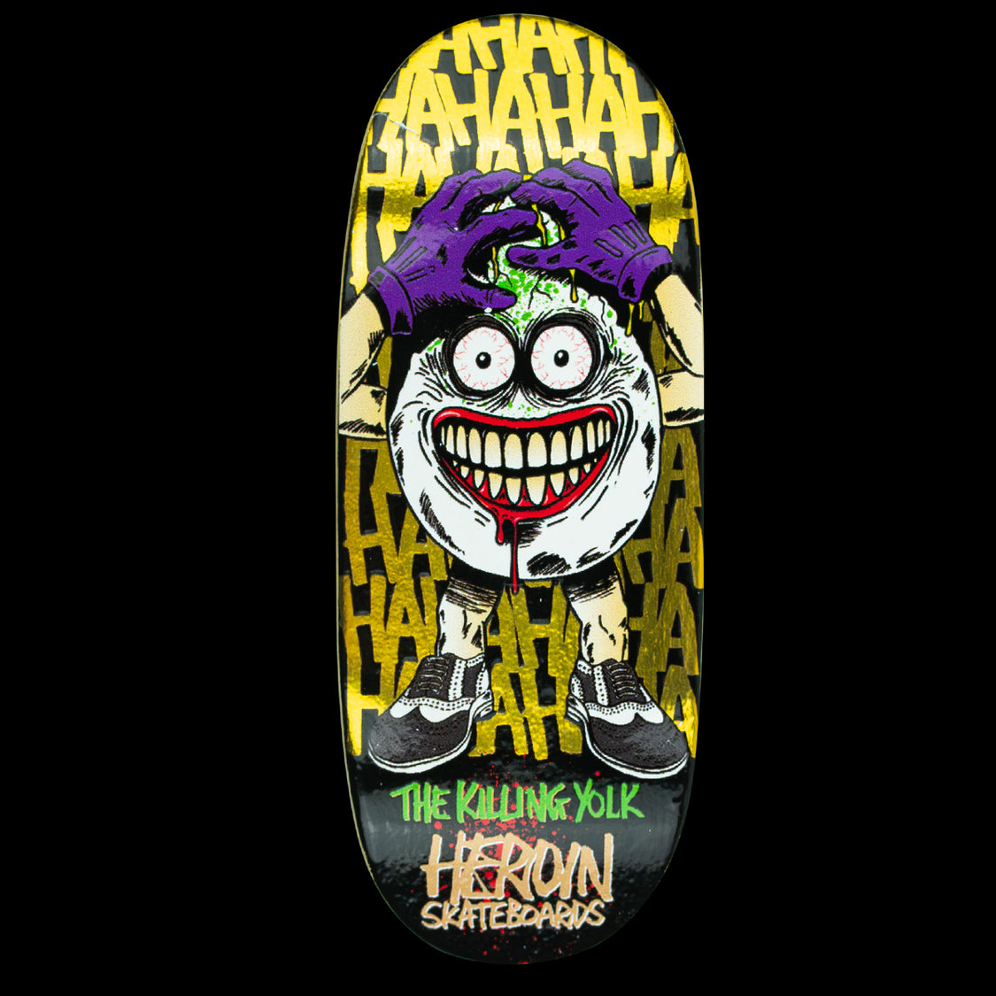 Maple Lab Fingerboard Deck - The Killing Yolk – The Vault Fingerboards