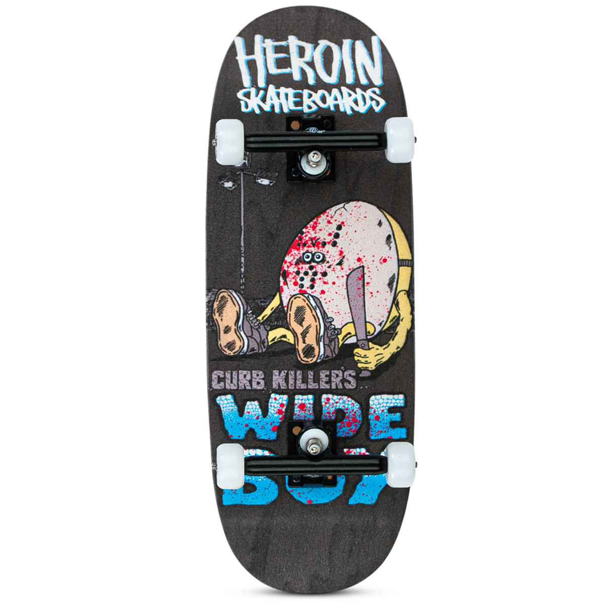 Close Up x Heroin Skateboards Fingerboard Complete - Curb Killers Wide ...