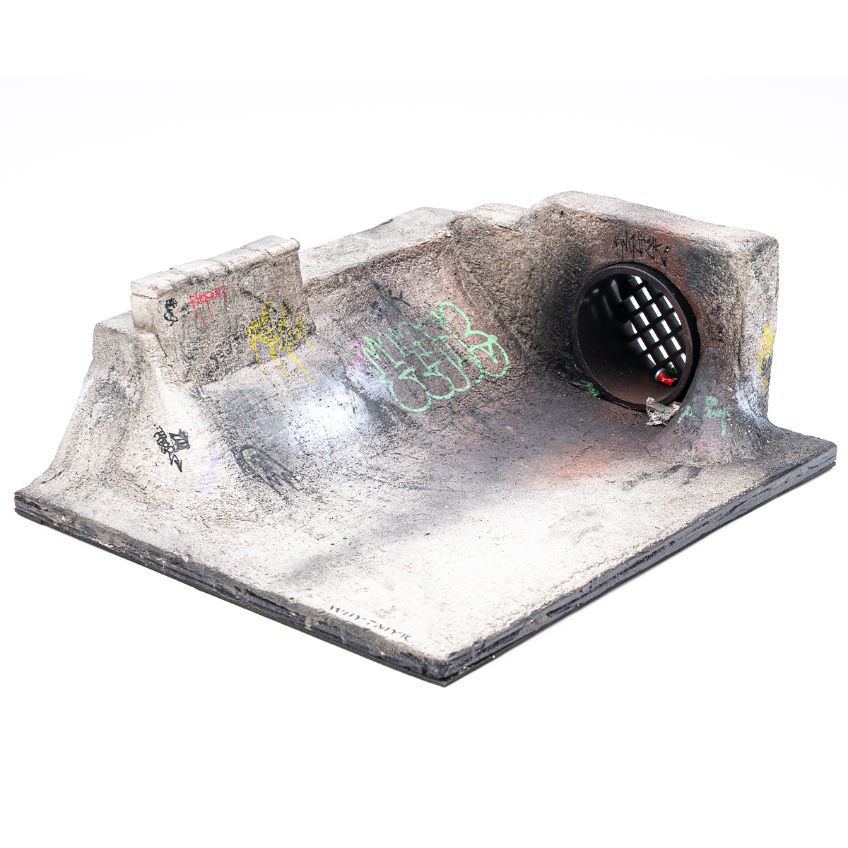 WhytMykConcrete Fingerboard Ramp - Mini Ditch – The Vault Fingerboards