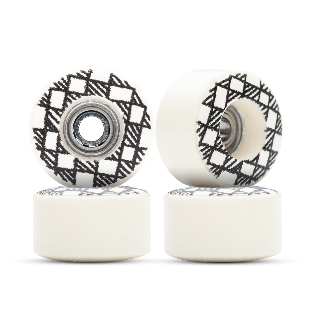 Dirty FB illPills 70D Street Shape Wheels - 80s Checker – The Vault ...