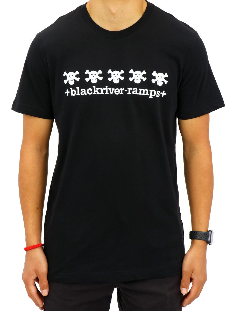 Blackriver 5 Skull T-Shirt – The Vault Fingerboards