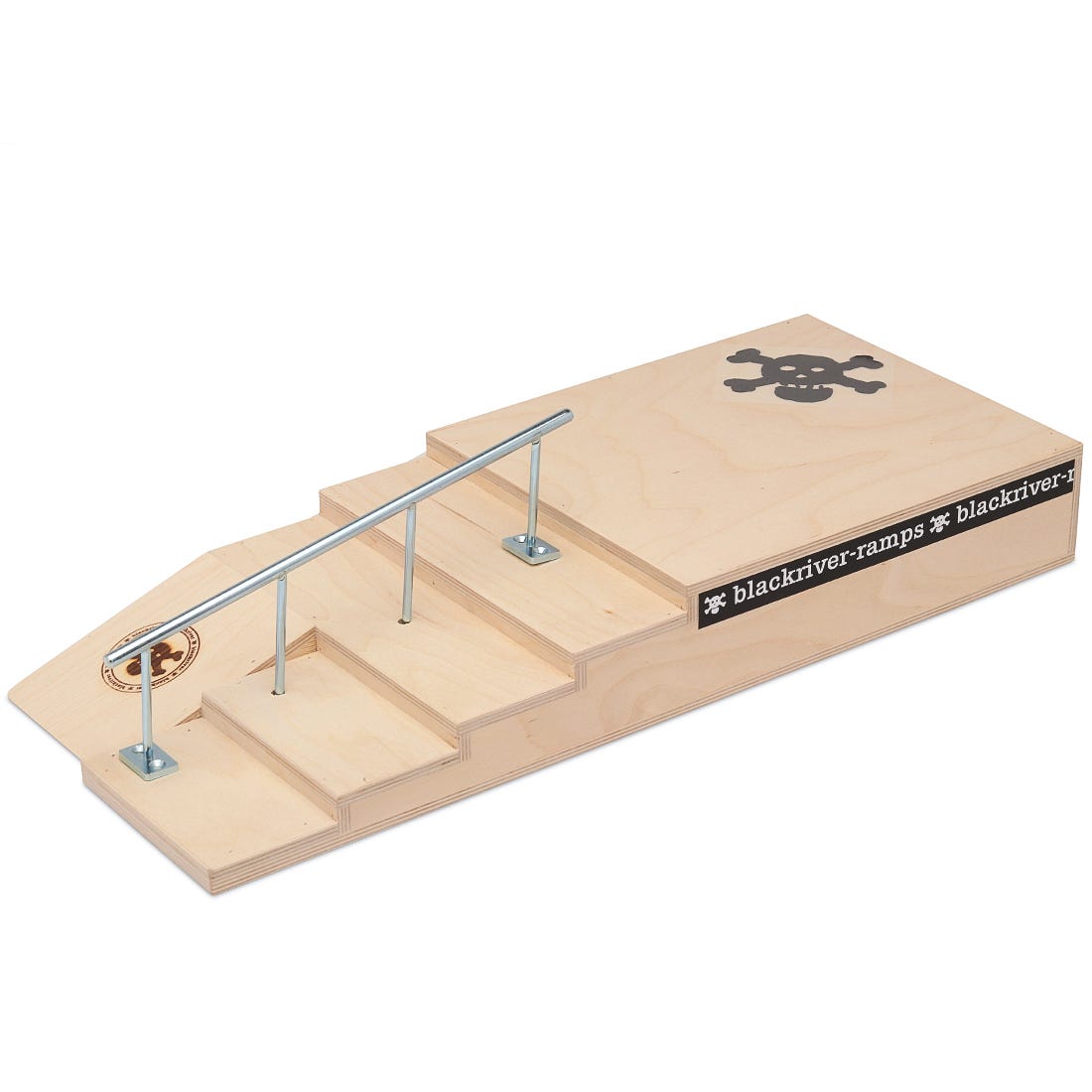 Blackriver Fingerboard Ramps - Stairset With Round Rail – The Vault ...