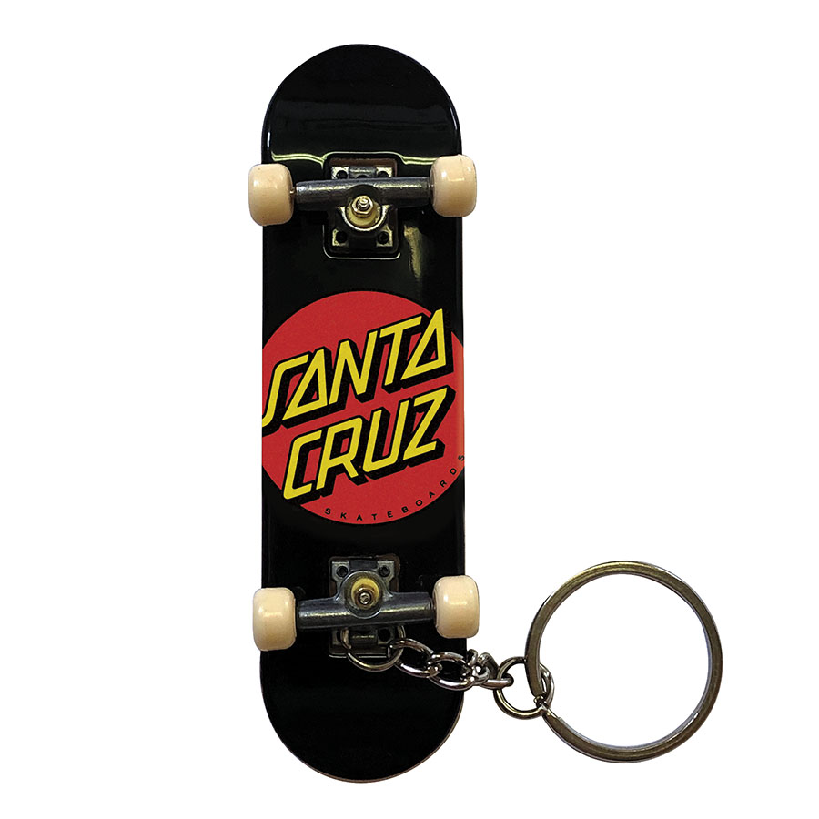 Santa Cruz Fingerboard Keychain - Classic Dot – The Vault Fingerboards